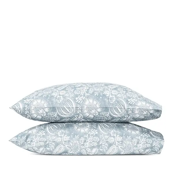 MATOUK Granada King Pillowcase, Pair - Hazyblue
