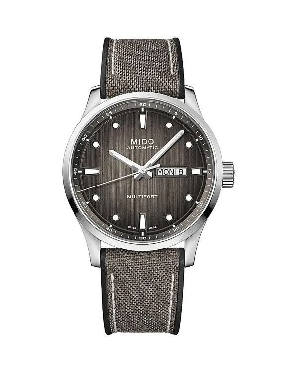 MIDO Multifort Iii Watch, 42mm - Gray