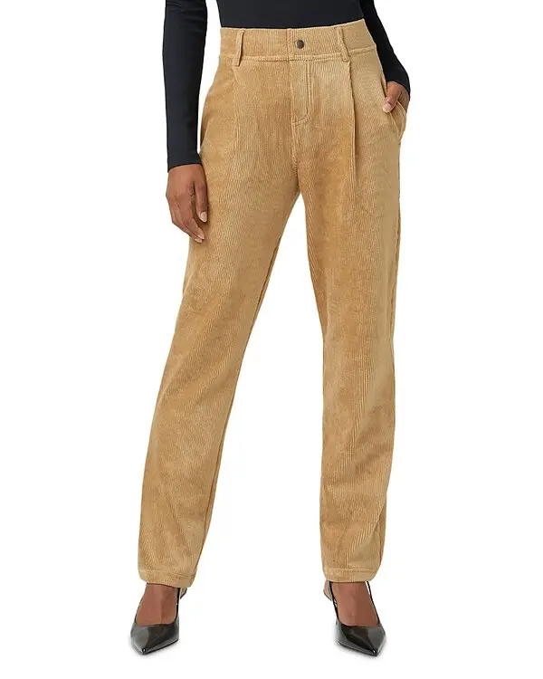 Hue Pleated Corduroy Trousers