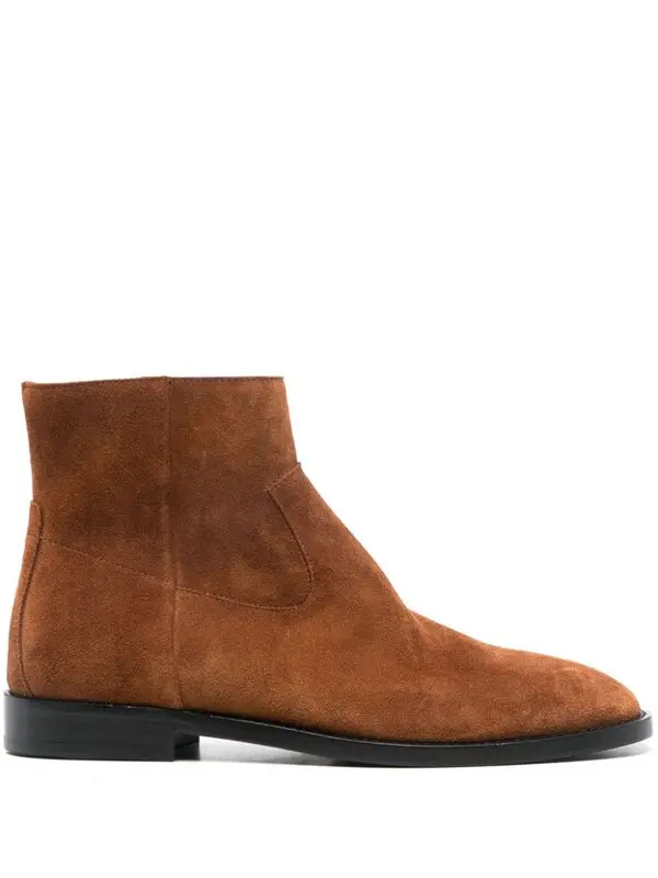 BUTTERO® Suede Ankle Boots - Brown
