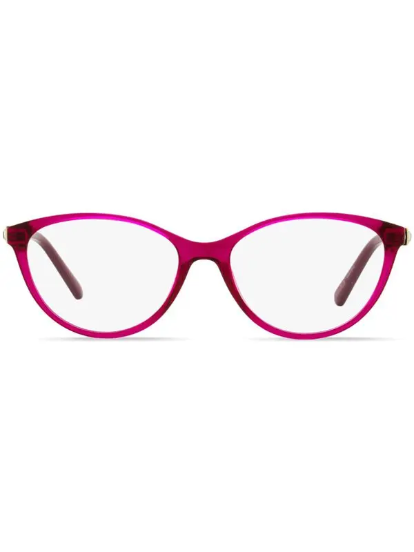 SWAROVSKI 5415 Oval-frame Glasses - Pink