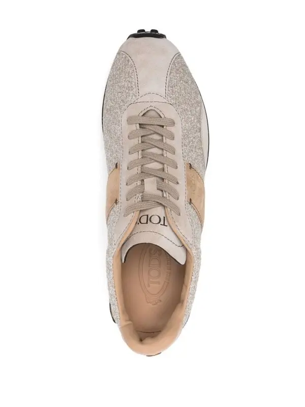 TOD'S Knitted Sneakers - Neutrals