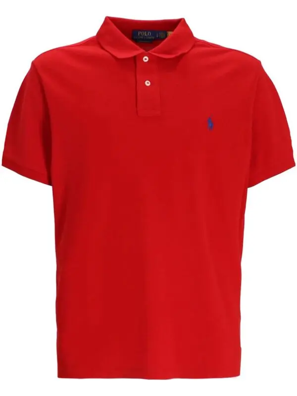 Polo Ralph Lauren Polo Pony-embroidered Polo Shirt - Red