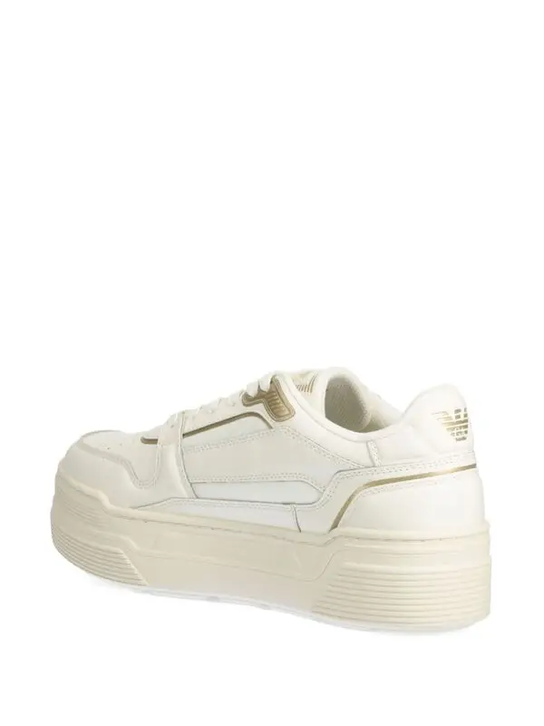 EA7 Leather Trainers