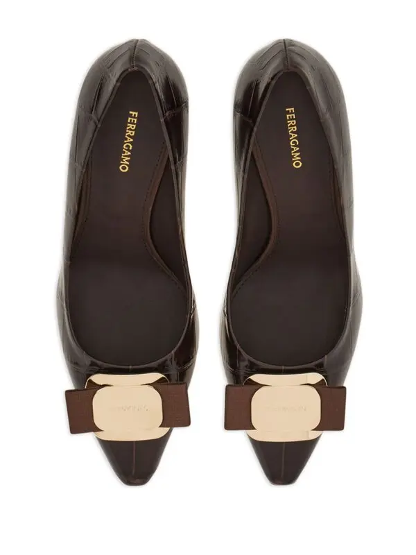 FERRAGAMO 85mm Vara Pumps