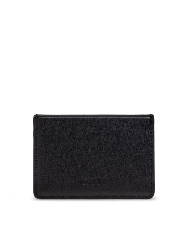 GANNI Bou Cardholder - Black