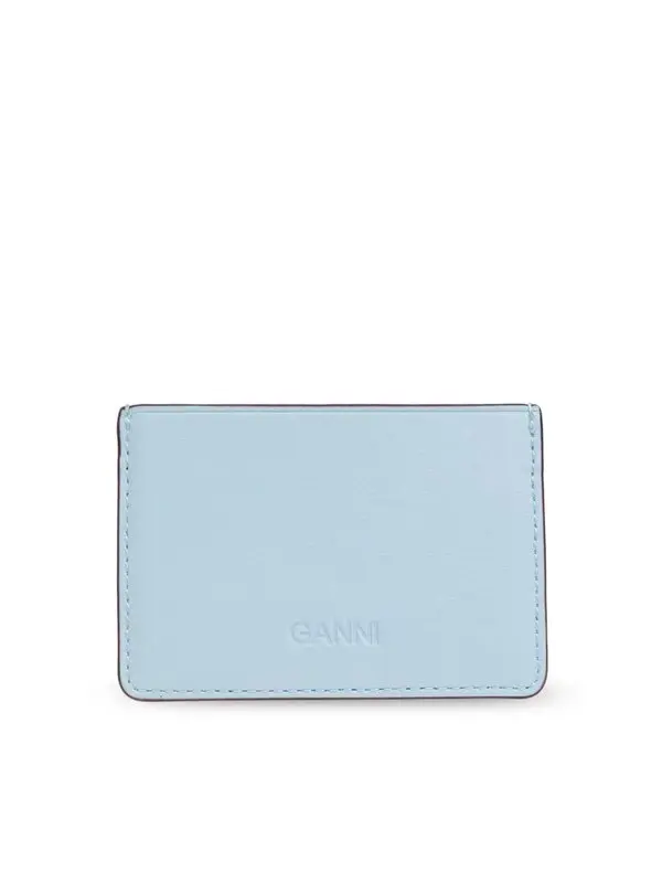 GANNI Bou Cardholder - Blue