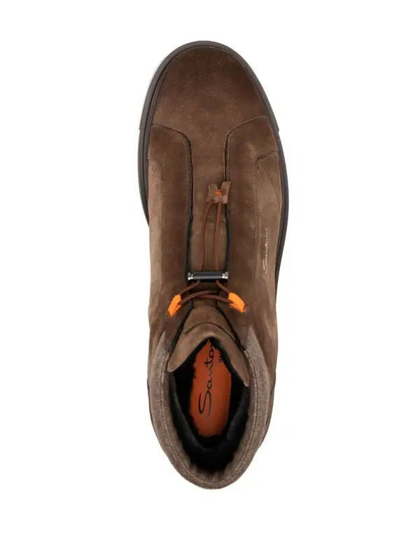 Santoni Suede Boots