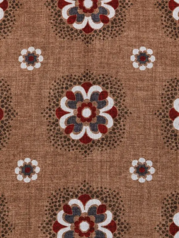 DELL'OGLIO Floral-print Scarf