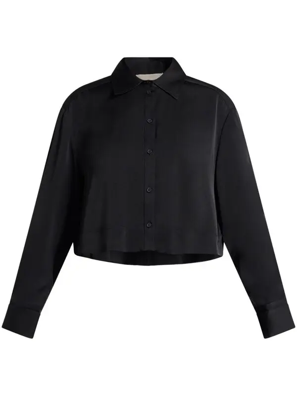 Michael Kors Long-sleeved Satin Shirt