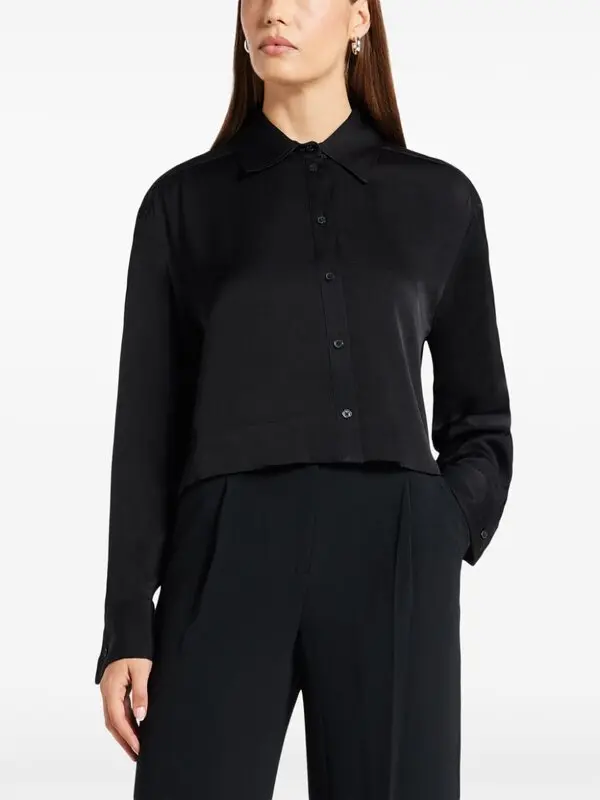 Michael Kors Long-sleeved Satin Shirt