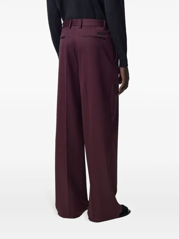 Versace Tailored Wide-leg Trousers