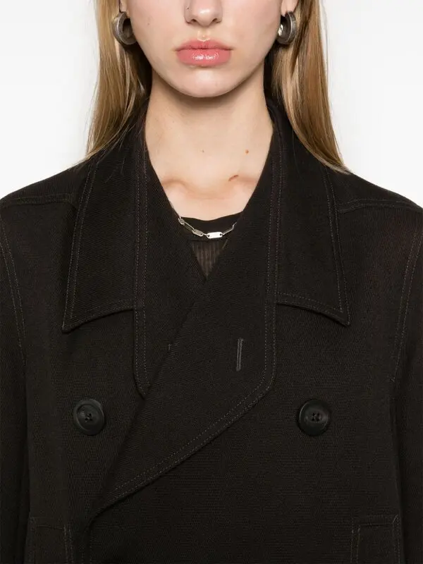 Rick Owens Officer Coat