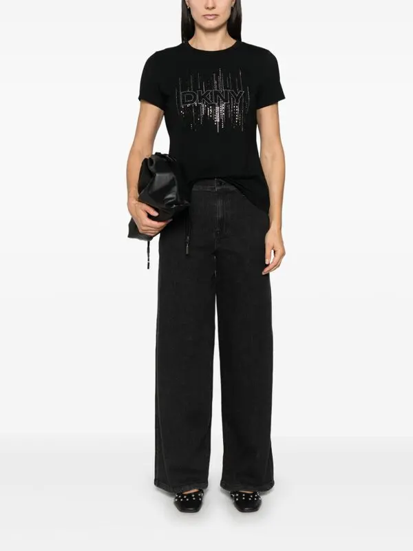 Dkny Logo-embellished T-shirt