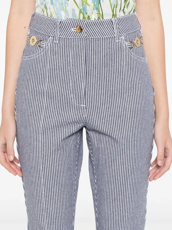 Patou Striped Flared Trousers