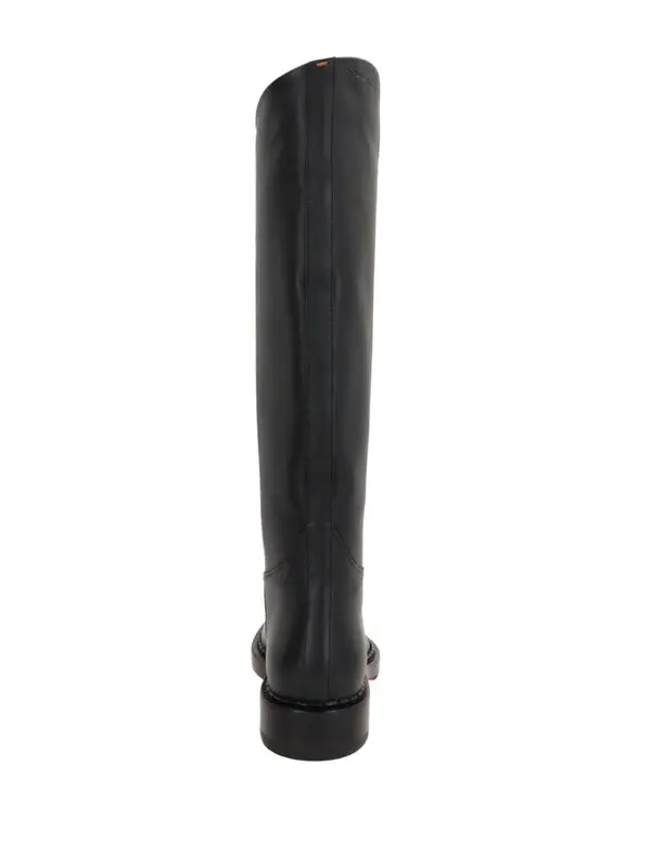 Santoni X 10 Corso Como Leather Boots
