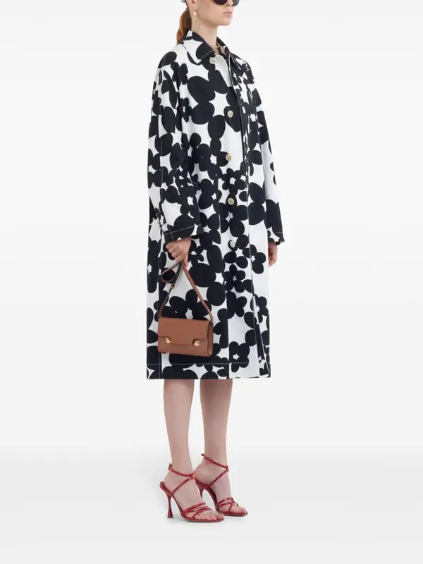 Marni Floral-print Midi Dress