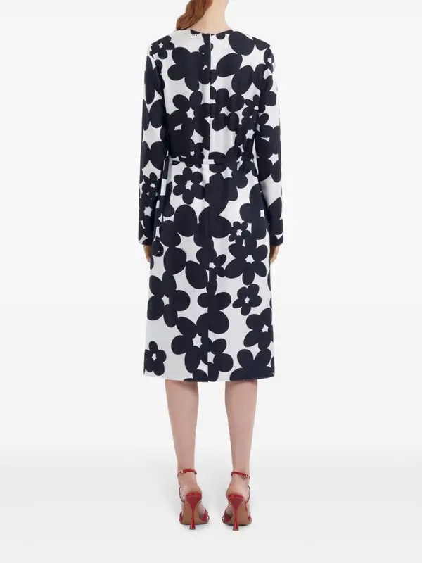 Marni Floral-print Midi Dress
