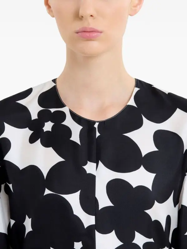 Marni Floral-print Midi Dress