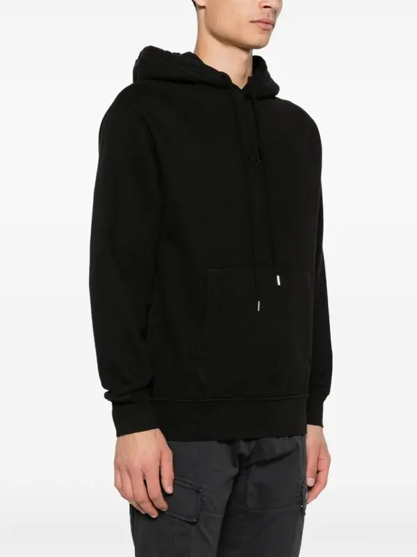 C.P. COMPANY Logo Fleece Hoodie