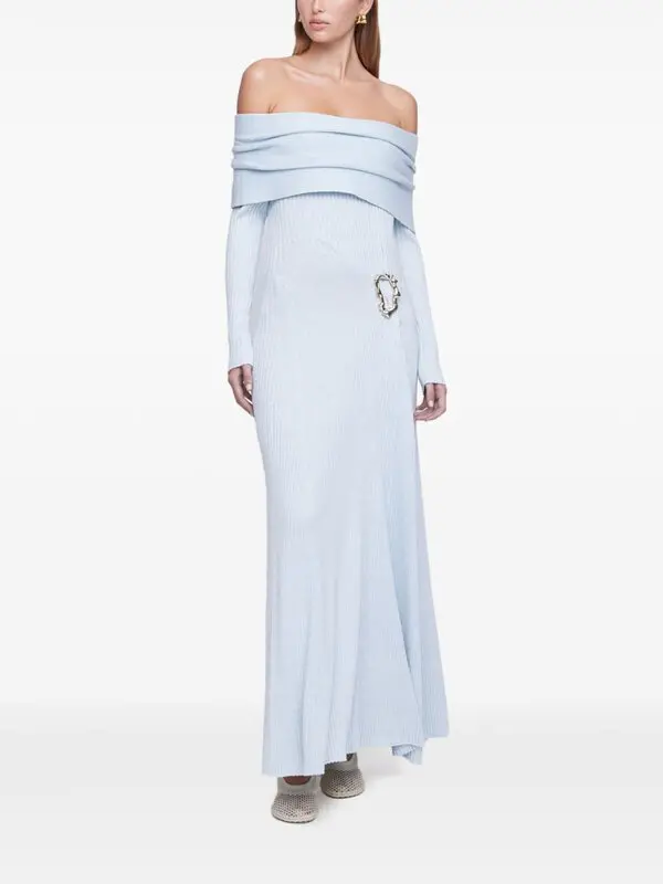 anna quan blue dress Anna Quan Sabrina Dress in Iris – WMIYHire main image 0