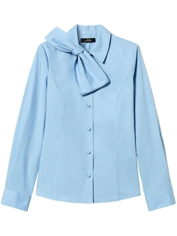 TWINSET Bow-at-the-neck Shirt
