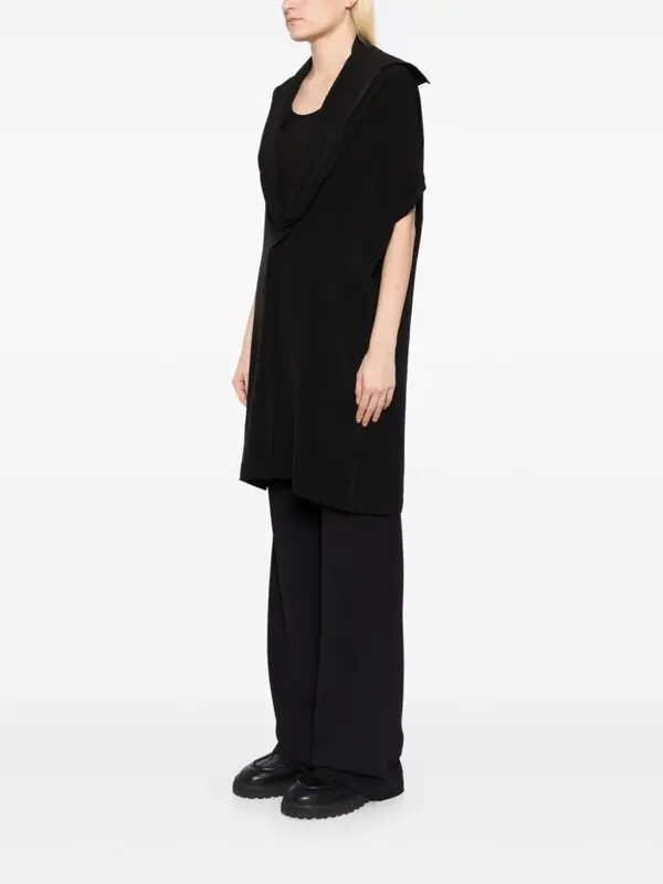 Yohji Yamamoto V-neck Dress