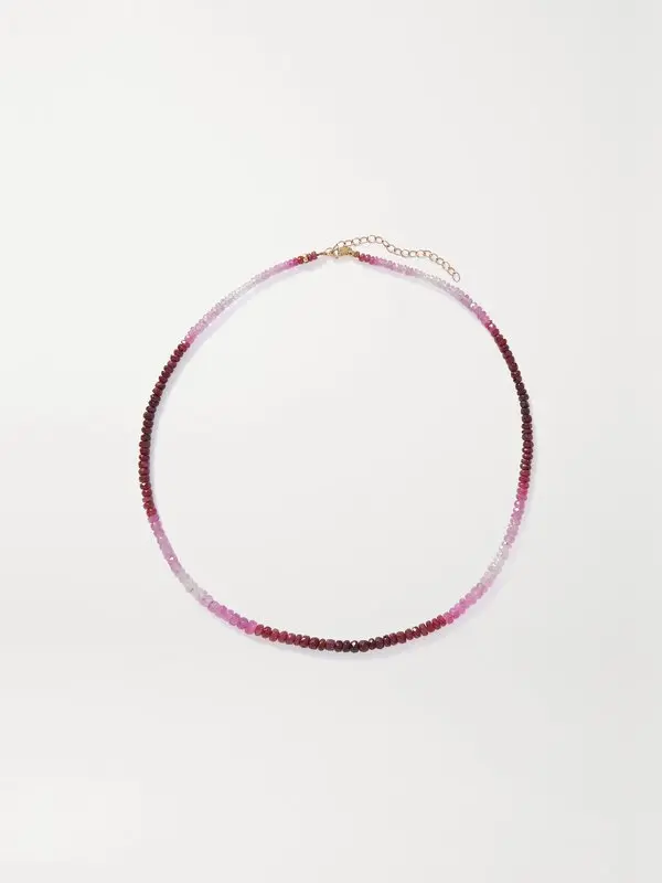 Jia Jia Net Sustain Arizona Ruby Necklace