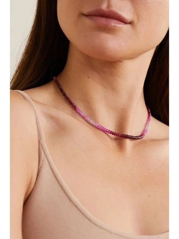 Jia Jia Net Sustain Arizona Ruby Necklace