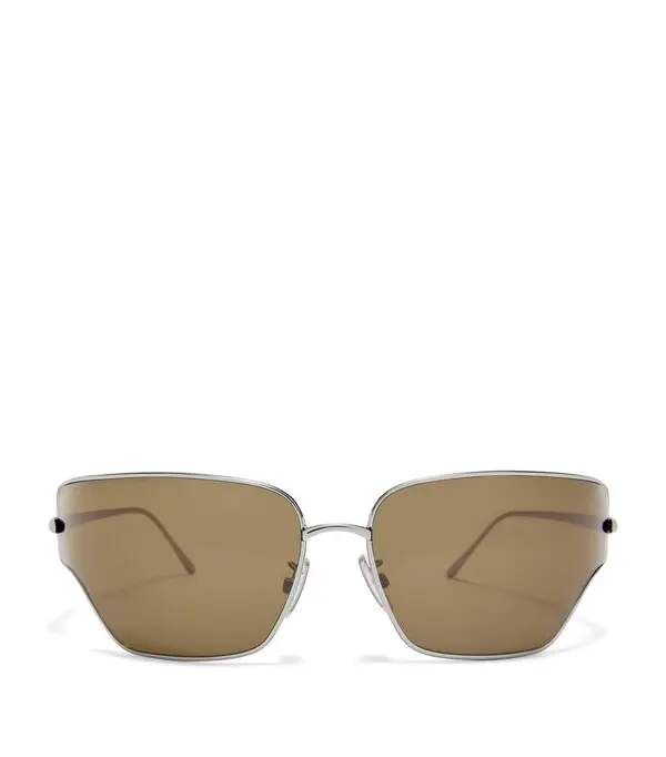 Loewe Metal Arch Sunglasses - Green