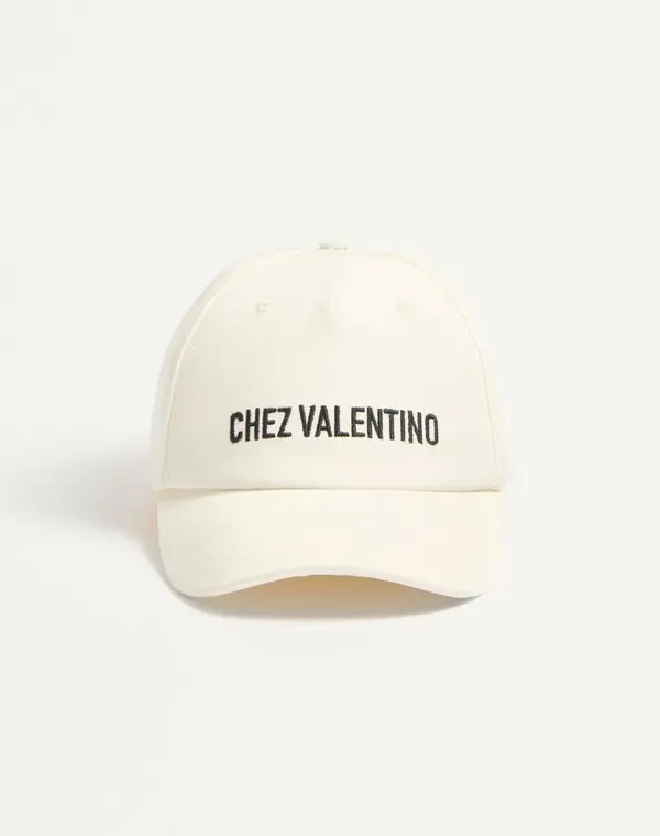Valentino Garavani Chez Baseball Cap - Ivory