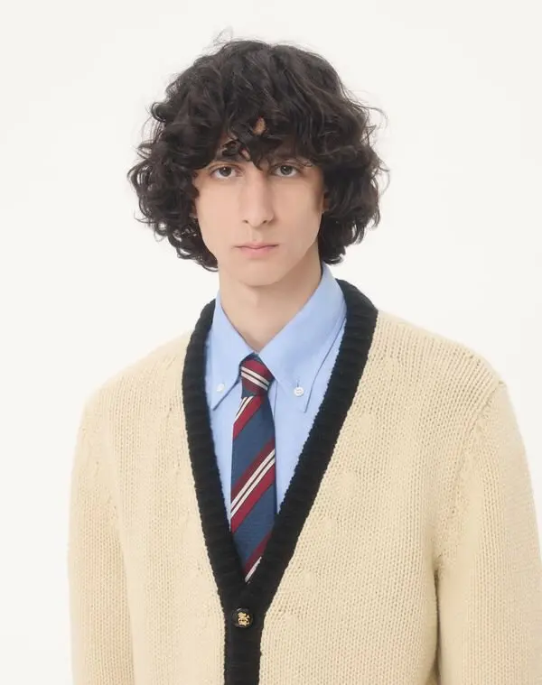 Valentino Garavani Silk Regimental Tie