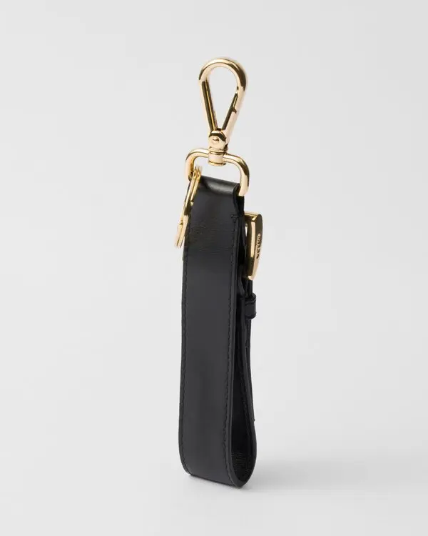 Prada Leather Keychain