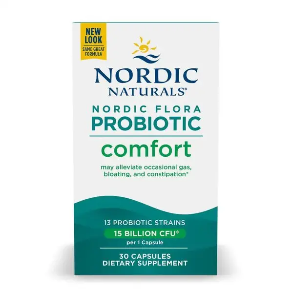 NORDIC NATURALS Nordic Flora Probiotic Comfort 30 Capsules - One-color