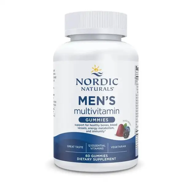 NORDIC NATURALS Multivitamin Gummies Mixed Berry Flavor 60 Gummies - One-color