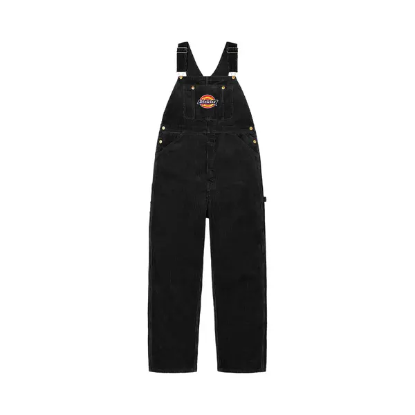 Supreme X Dickies Corduroy Overalls - Black