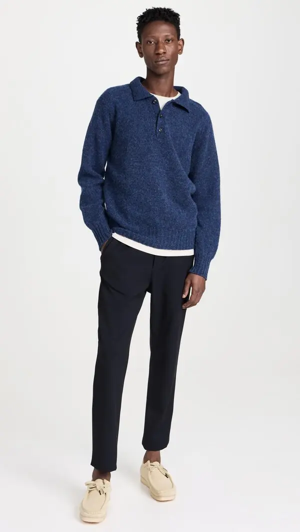 Howlin' Ghost Pressure Polo Sweater