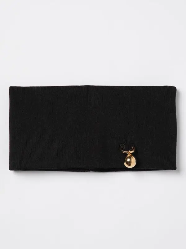 Philosophy Di Lorenzo Serafini Scarf With Gold Tone Charm - Black