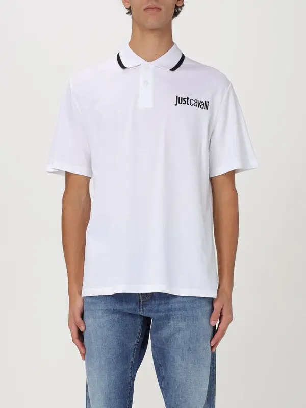 Just Cavalli Polo Shirt - White