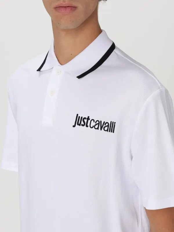 Just Cavalli Polo Shirt - White