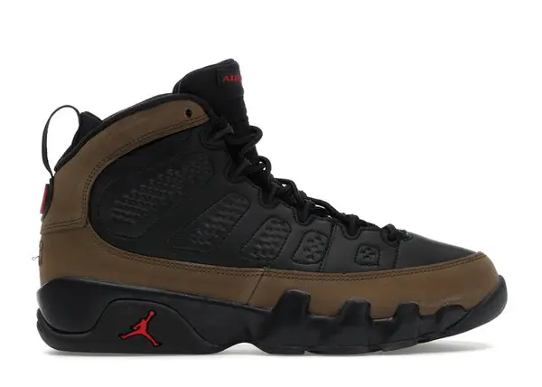 JORDAN 9 Retro Olive 2024 Grade School Sneakers