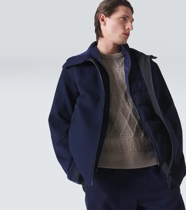 Zegna Aran Wool Sweater