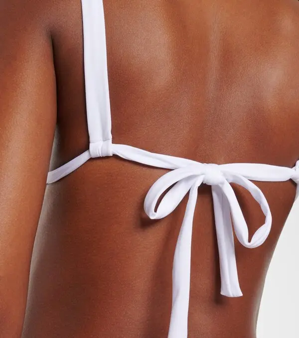 Faithfull The Brand Mary" Bikini Top - Brown