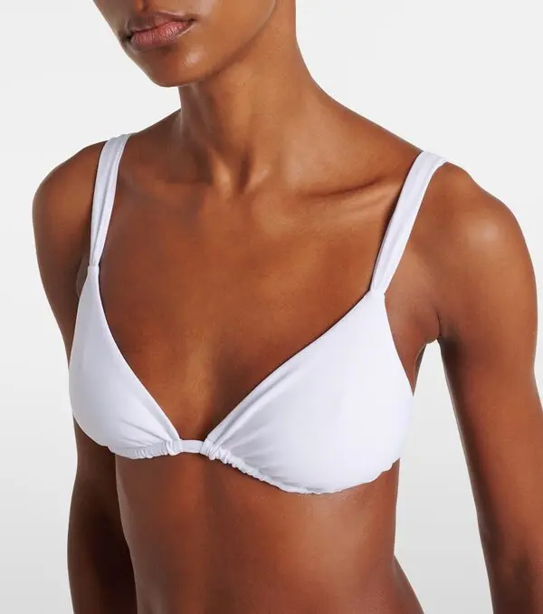 Faithfull The Brand Mary" Bikini Top - Brown