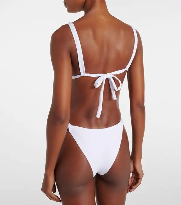 Faithfull The Brand Mary" Bikini Top - Brown