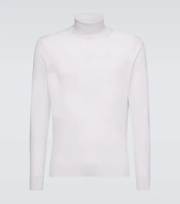Zegna Cashseta Turtleneck Top