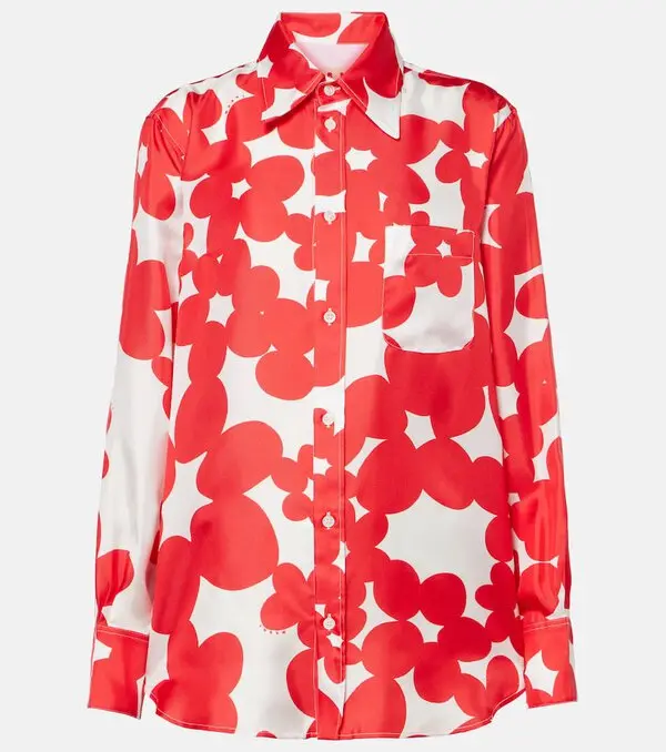 Marni Printed Silk Shirt
