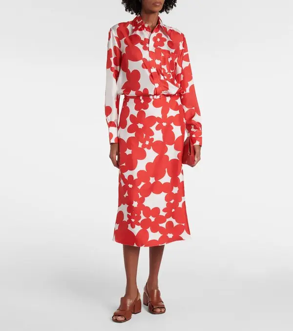 Marni Printed Silk Shirt