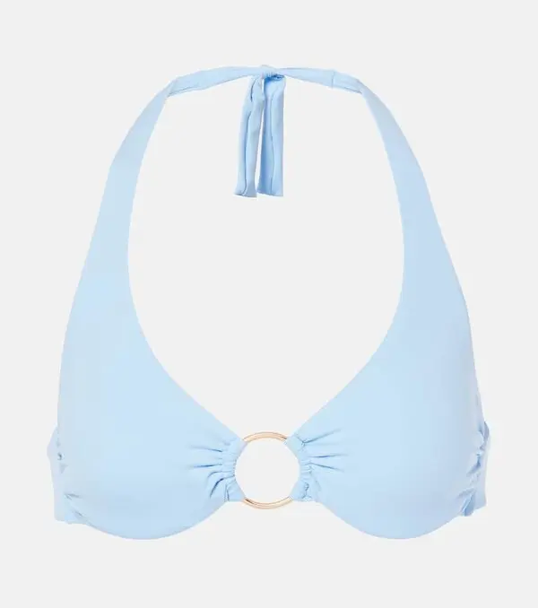 Melissa Odabash Brussels Ring Bikini Top - Blue