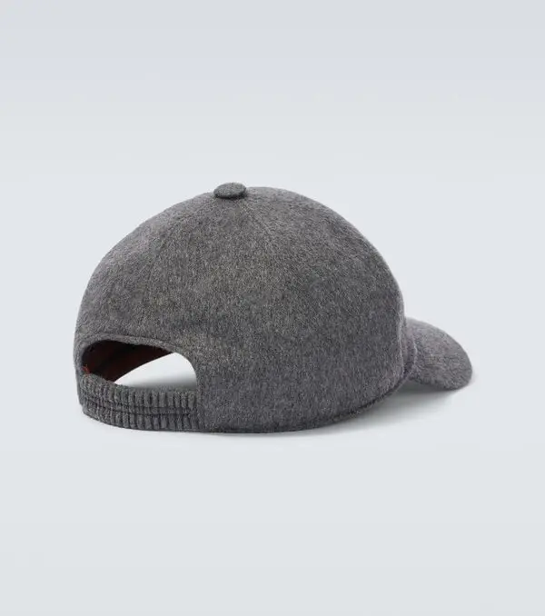 Zegna Cashmere Baseball Cap